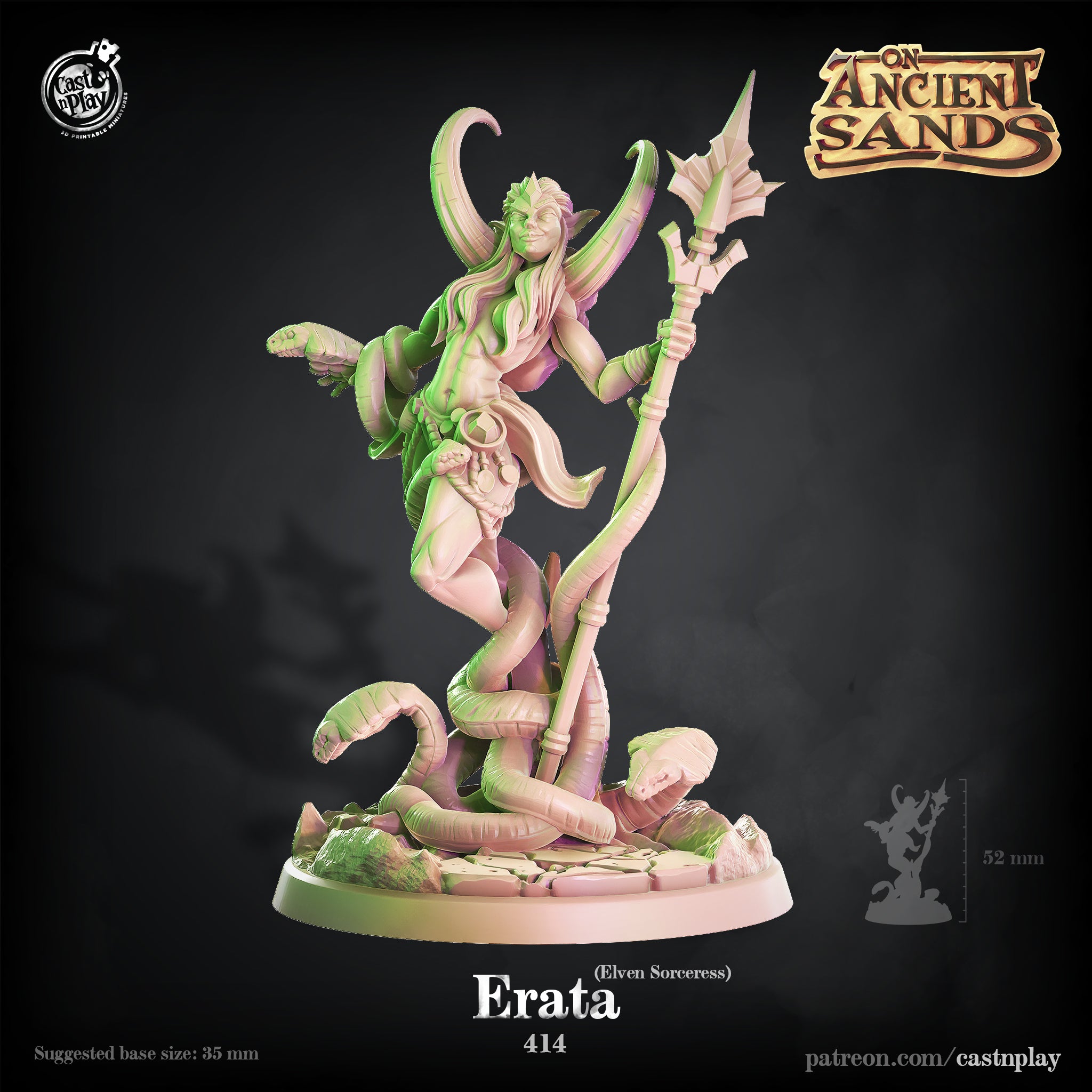 Erata, Elven Sorceress – The Bard's Table
