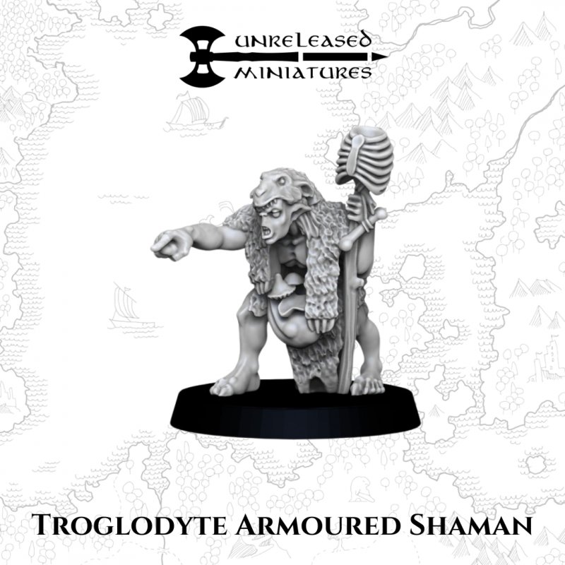 Troglodyte Armoured Shaman – The Bard's Table
